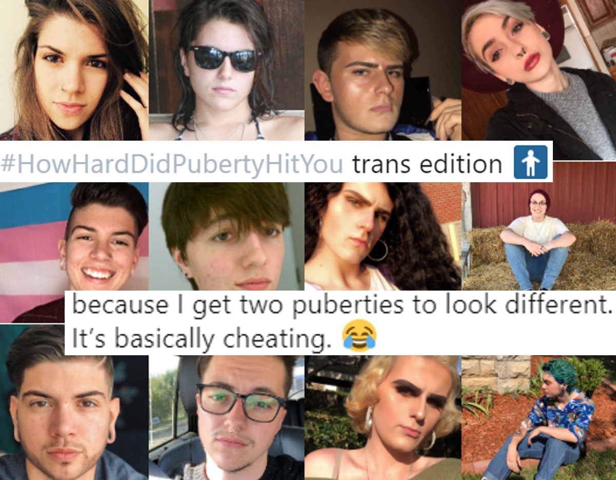 10-year challenge: Twitter flooded with amazing transgender glo-ups ...