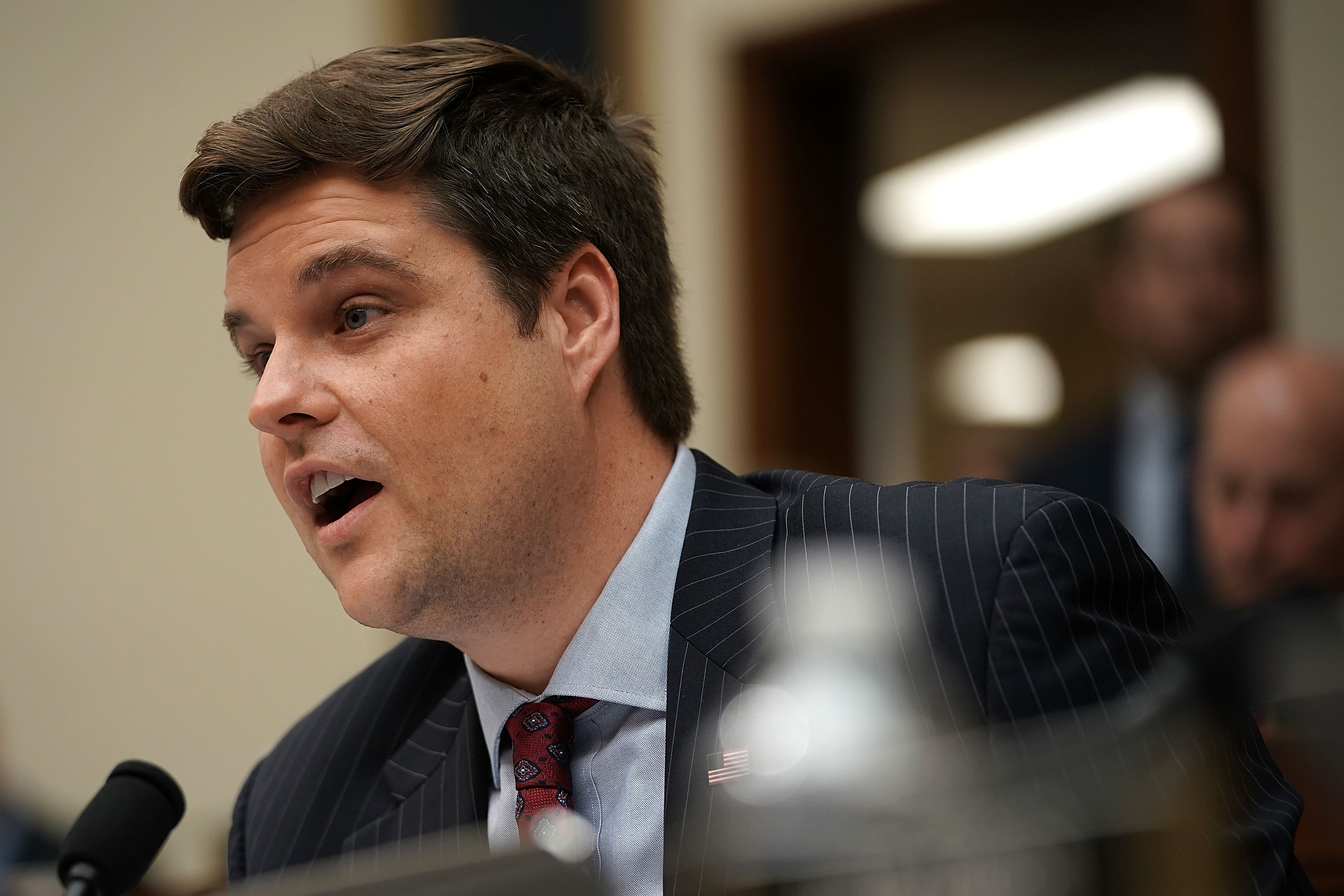 Republican Matt Gaetz: Trans rights could make Trump 'first female ...