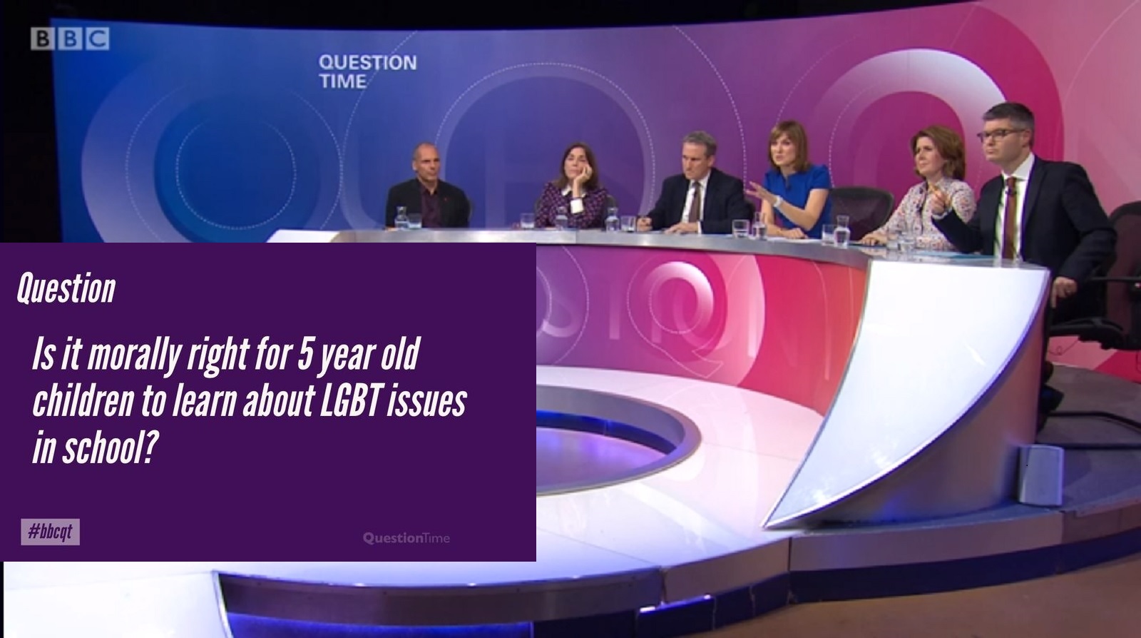 BBC Question Time asks if it's 'morally right' to teach kids LGBT+ ...