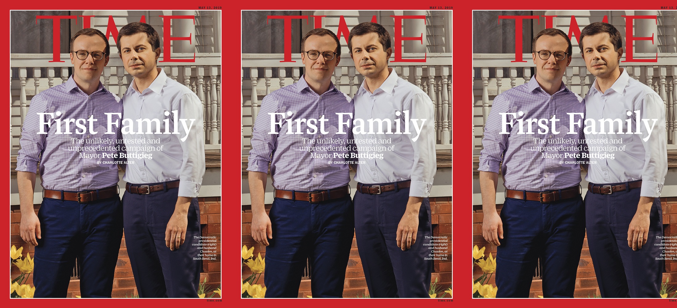 Pete Buttigieg and husband Chasten appear on cover of TIME Magazine ...