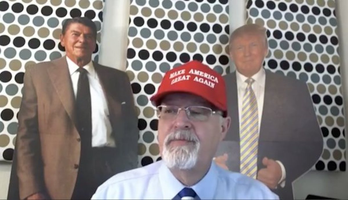 Remember that time Donald Trump motorboated Rudy Giuliani dressed in ...