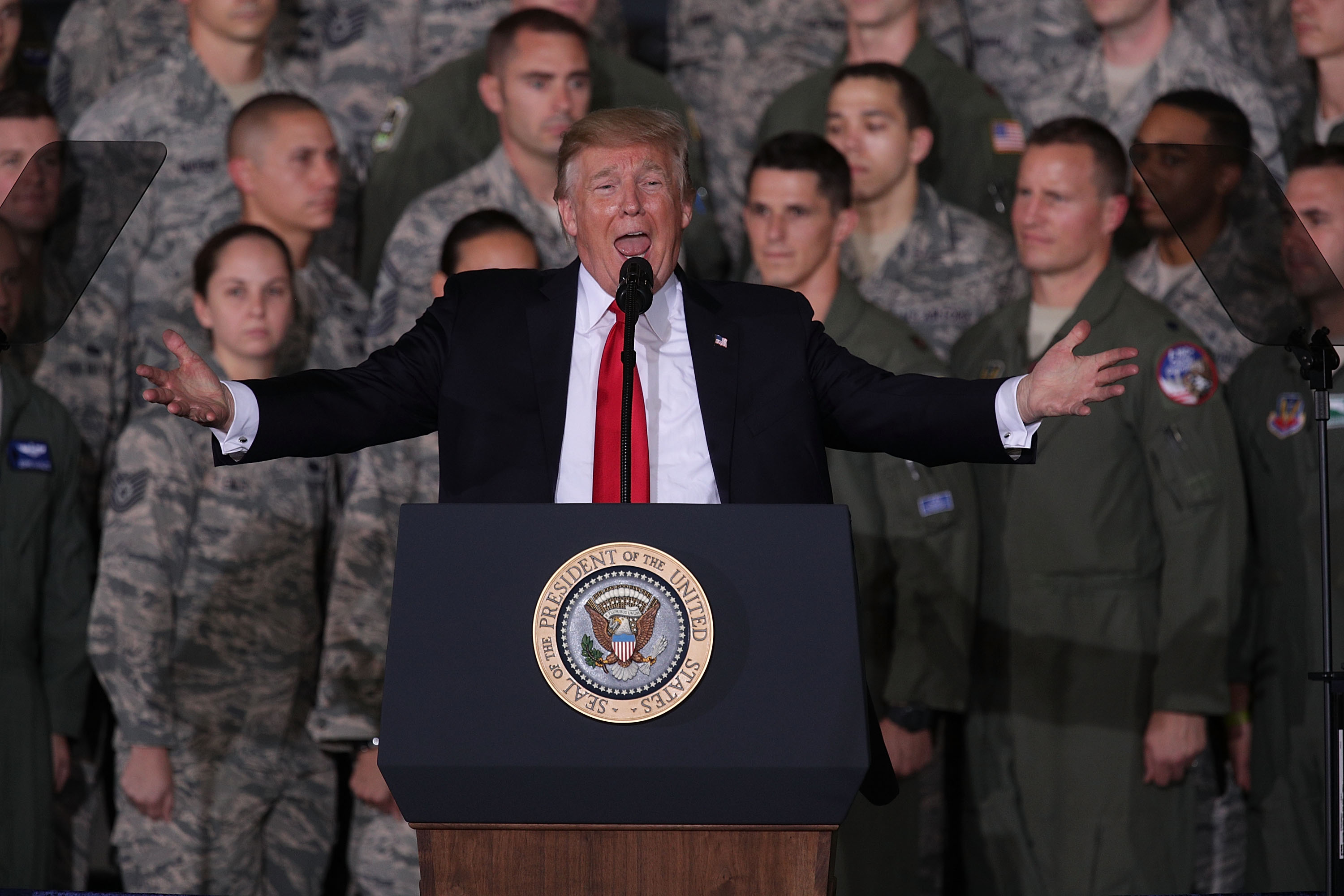 61 percent of military personnel and veterans back Trump trans troops ...