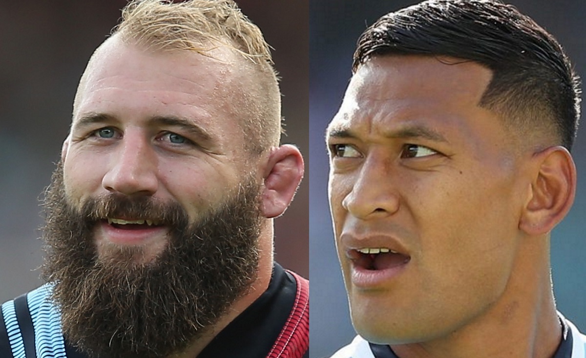 England rugby star Joe Marler trolls Israel Folau with gay kisses ...