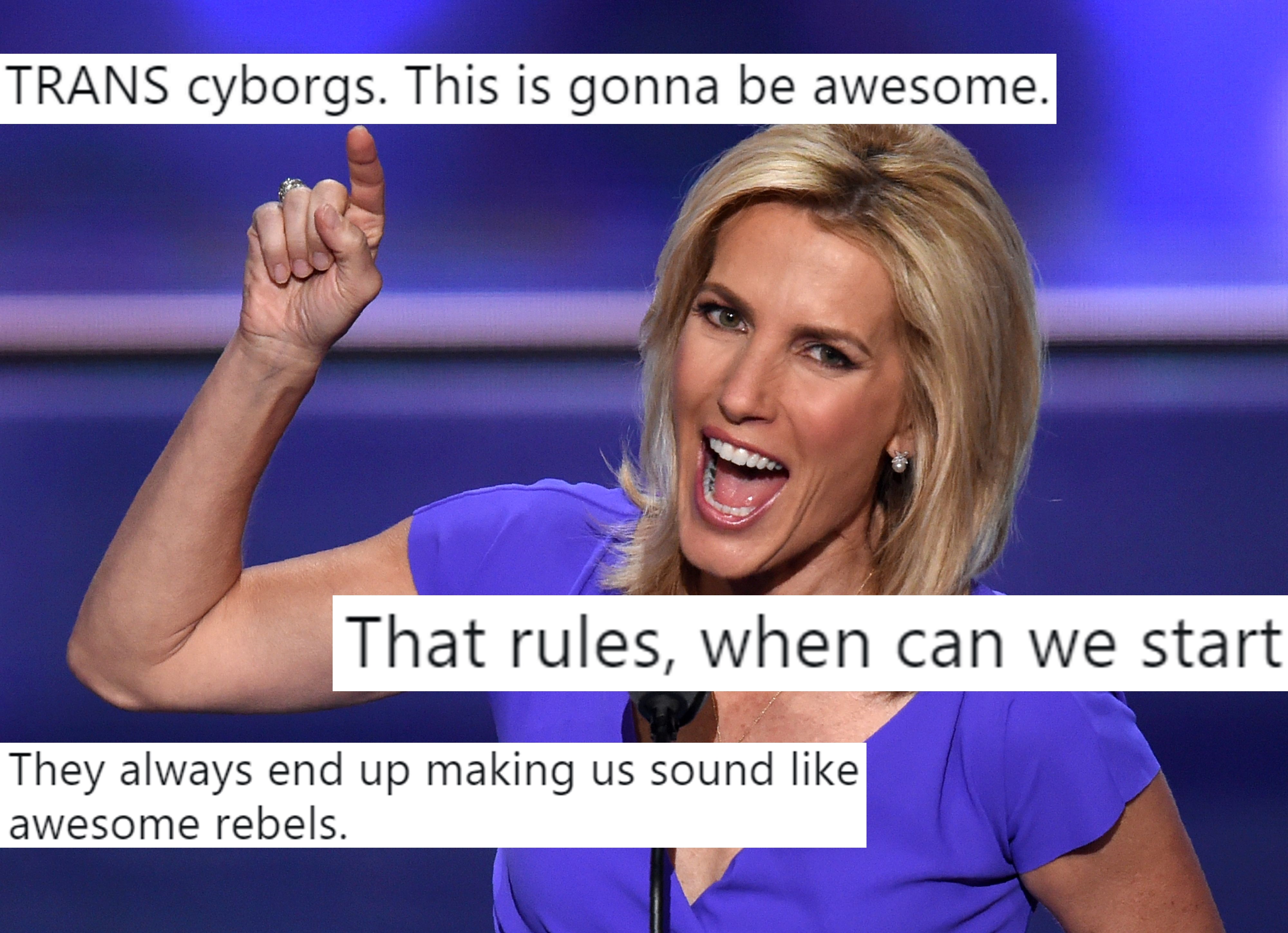 Pundit ridiculed for saying trans people are making new 'part-machine ...