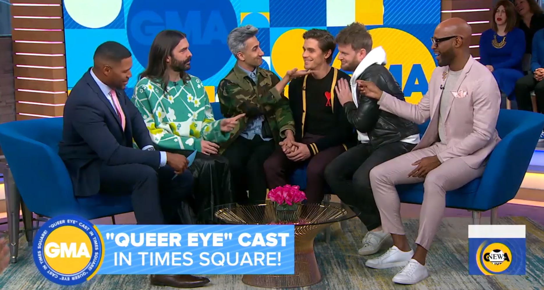 Queer Eye hero surprises the Fab Five on Good Morning America | PinkNews