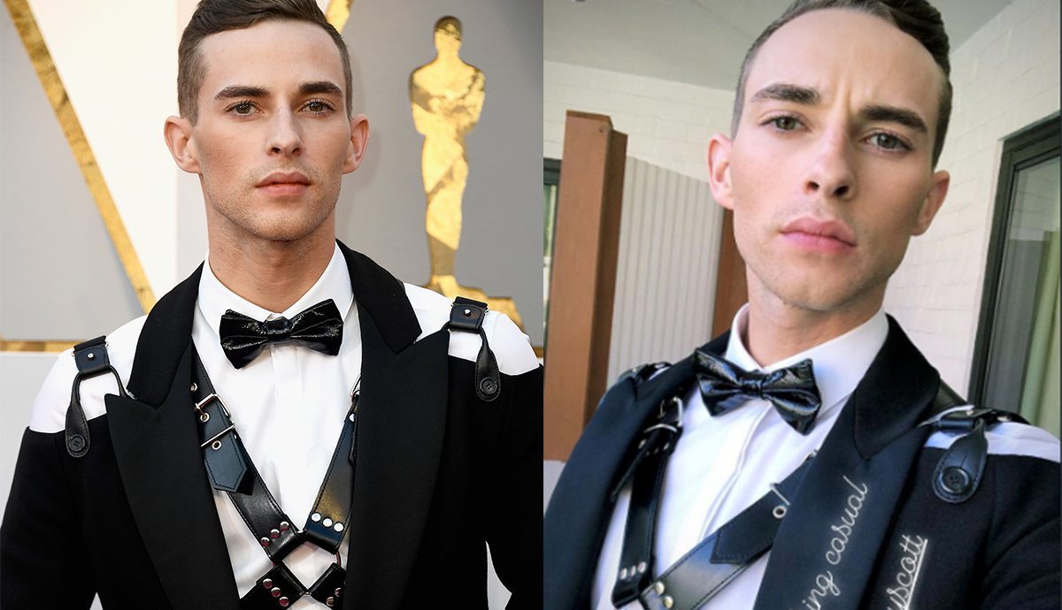 Adam Rippon wore a leather harness to the Oscars and it was truly ...