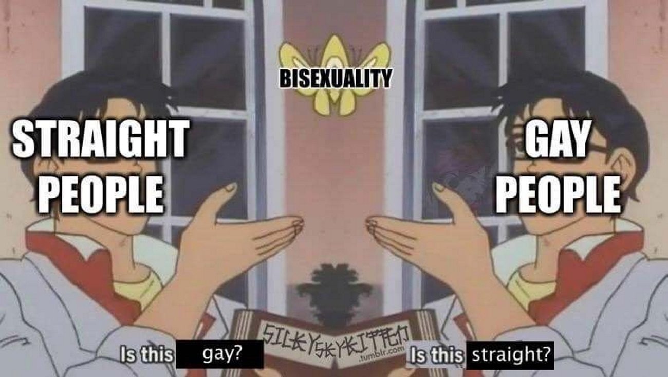 This viral bisexual meme is painfully true | PinkNews