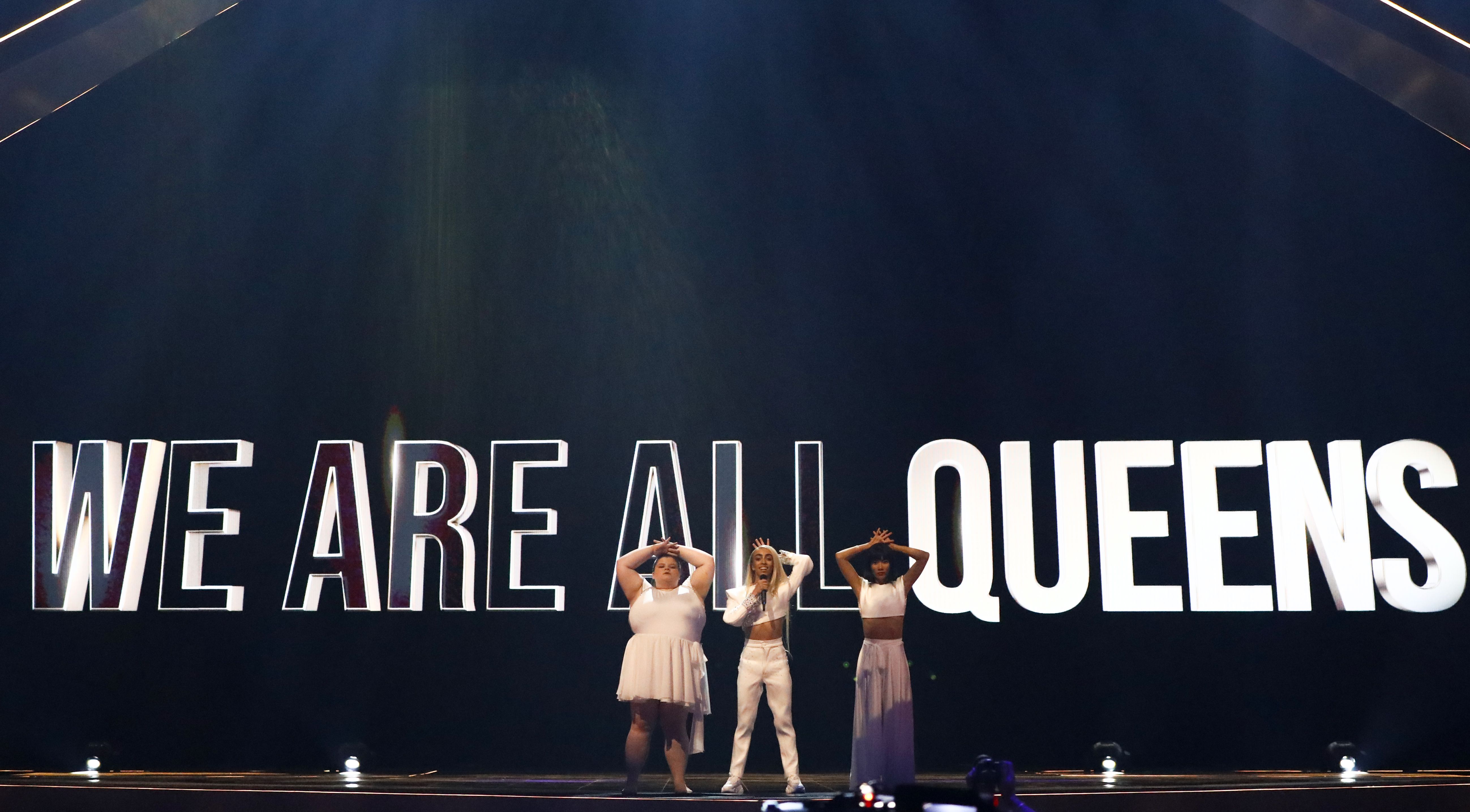 French Eurovision star Bilal Hassani declares 'we are all queens ...