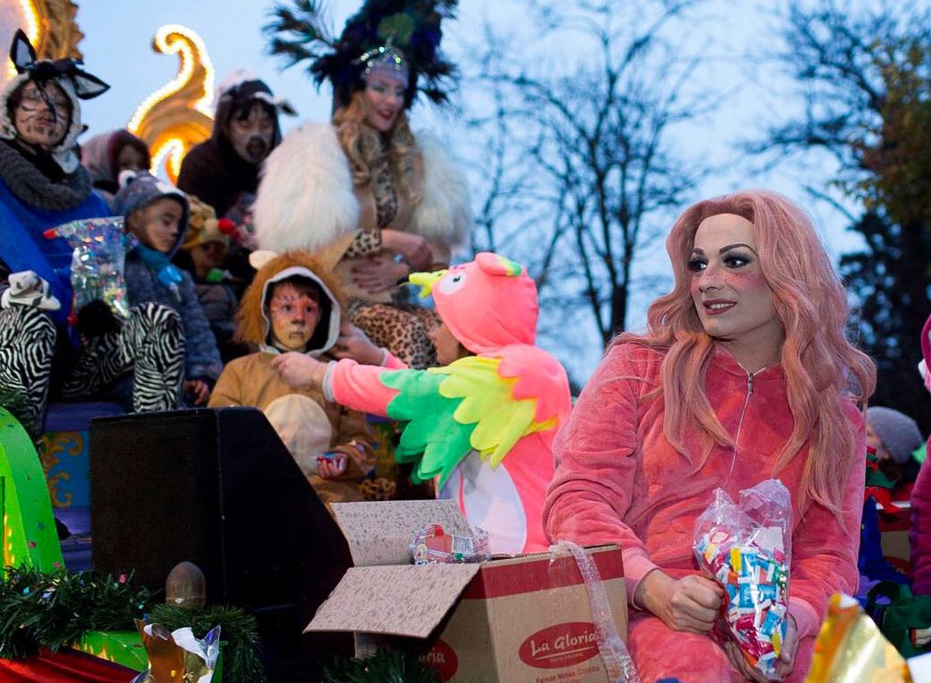 A drag queen joined Madrid's Three Kings float, and traditionalists ...