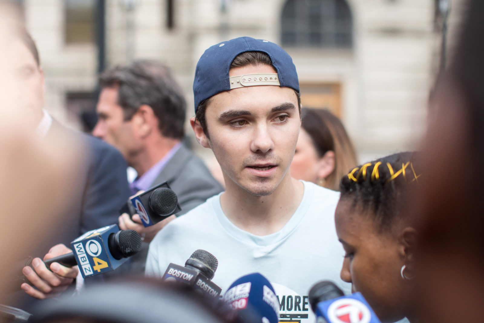 US school shooting survivor David Hogg addresses trans murders at AIDS ...