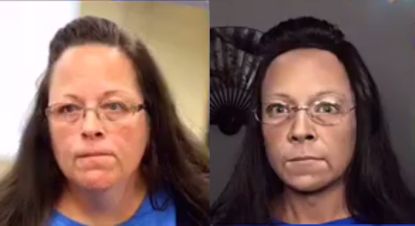 Someone did a Kim Davis makeup tutorial and it is spectacular | PinkNews