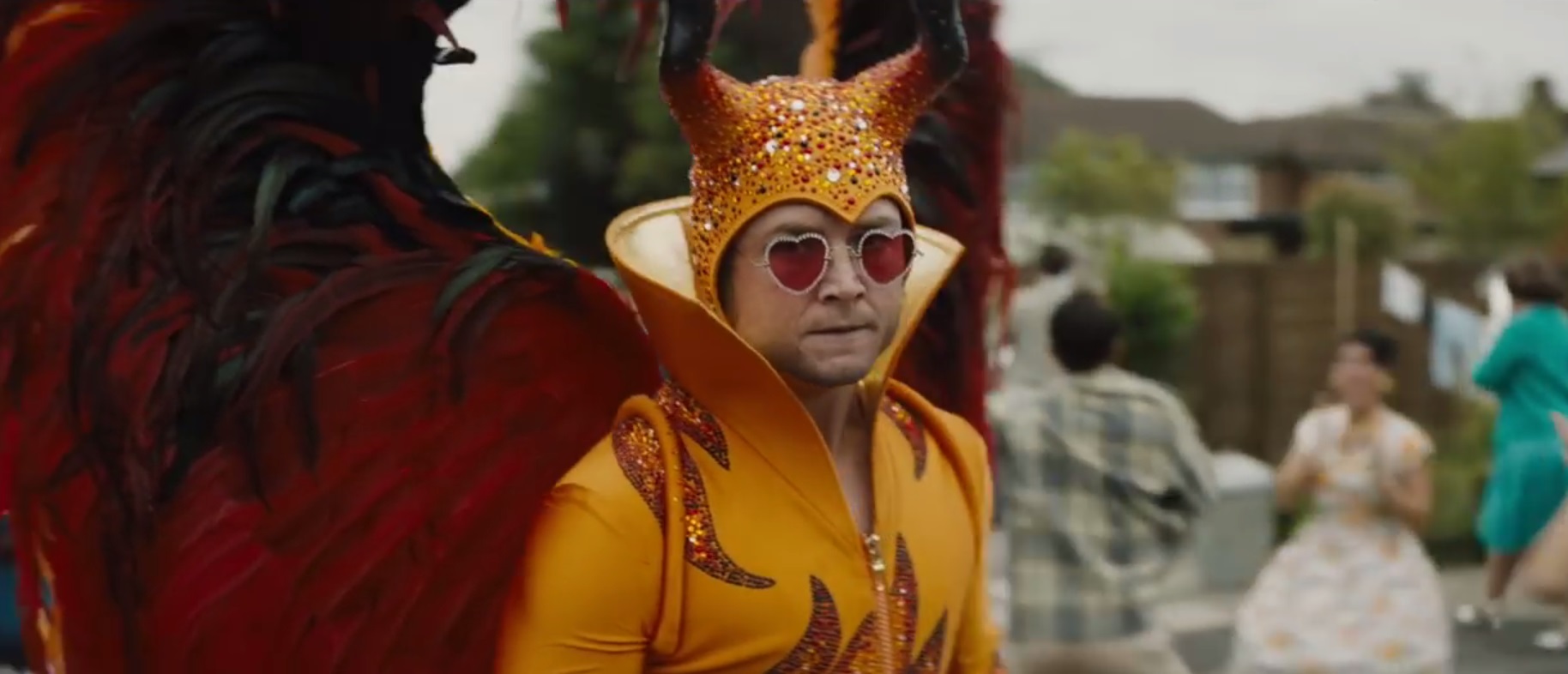 The trailer is here for Elton John film Rocketman and it looks wild ...