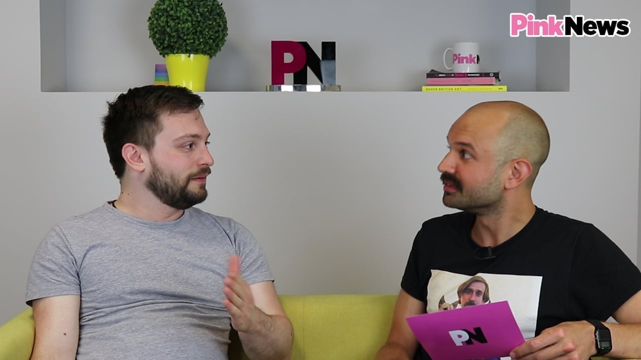 Watch: Bi men share the first time they experienced biphobia | PinkNews