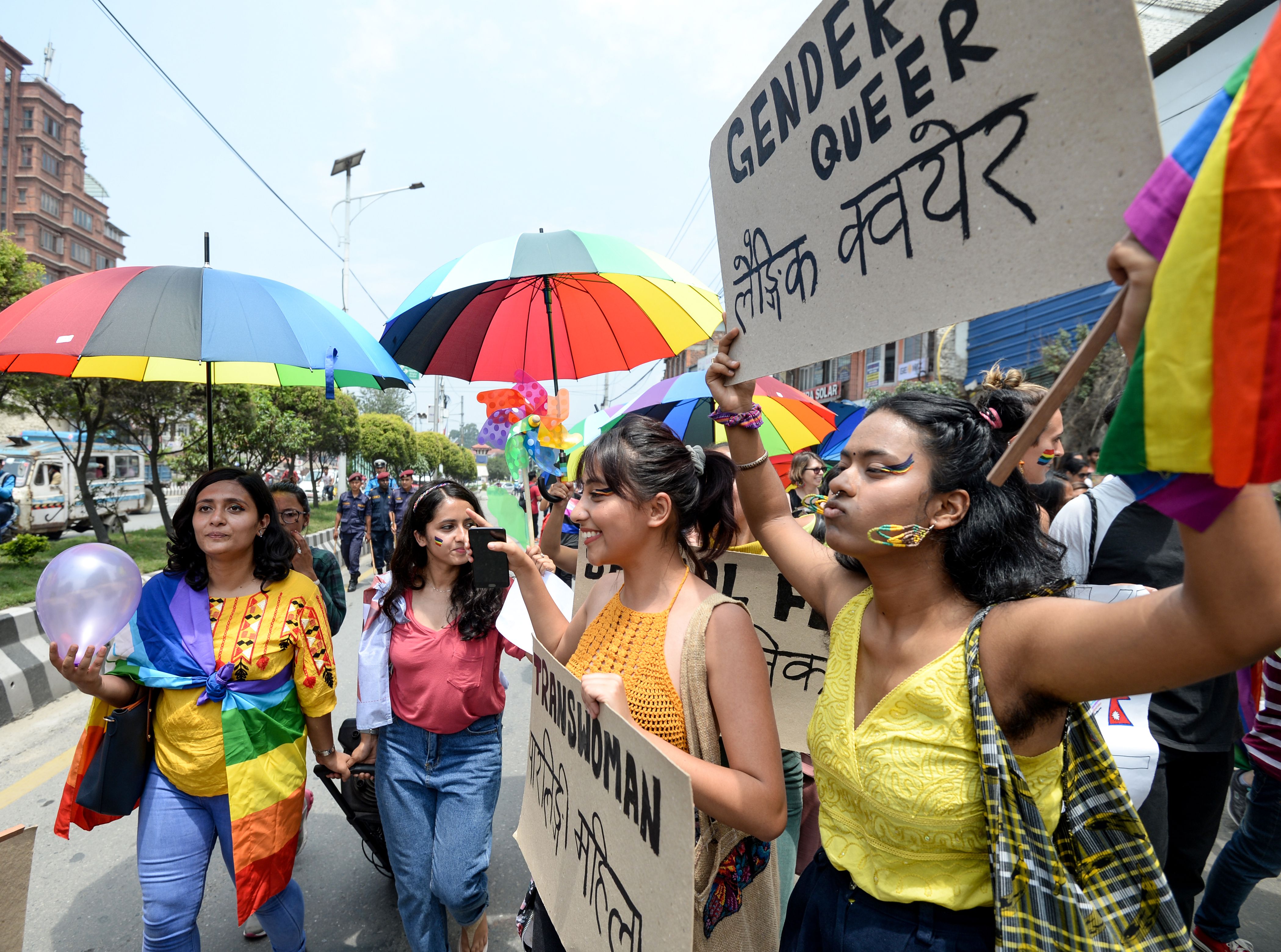Nepal holds first Pride parade in Kathmandu | PinkNews