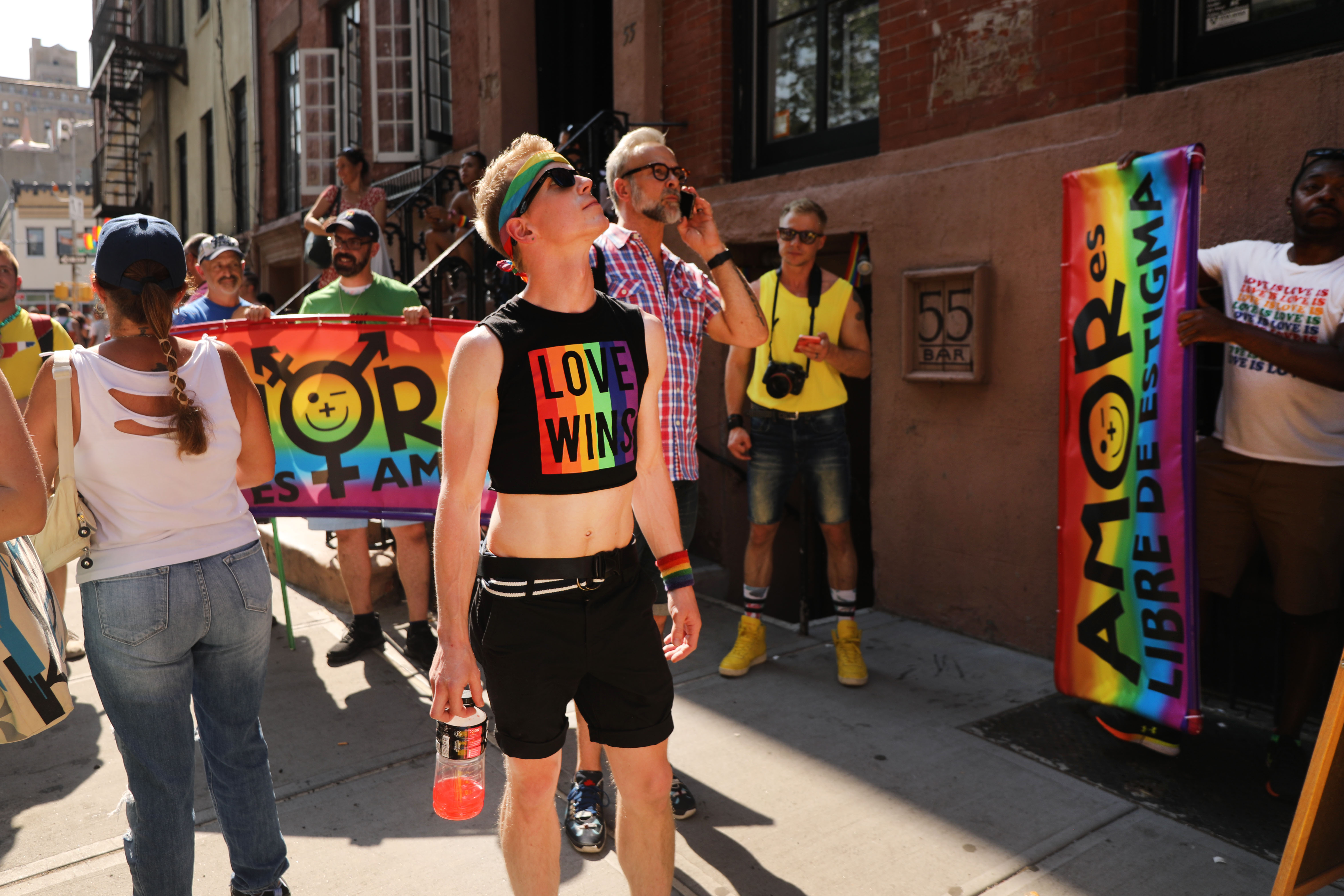Thousands join rally for historic 50th anniversary of Stonewall uprising