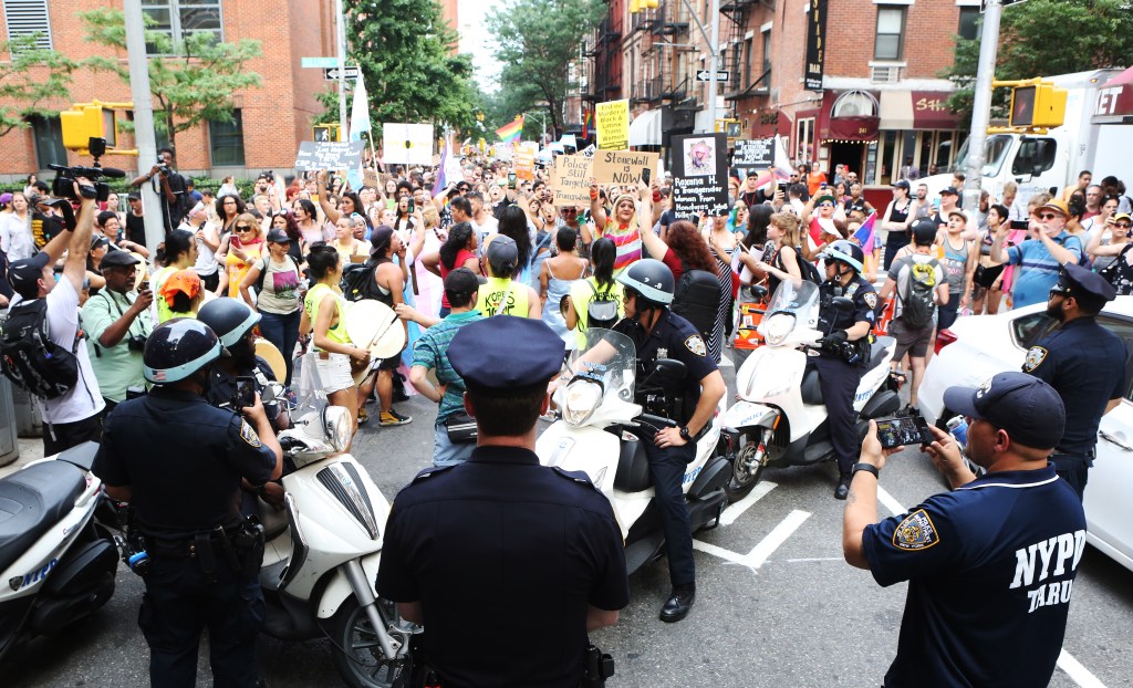 Trans activists protest systemic violence for Trans Day of Action
