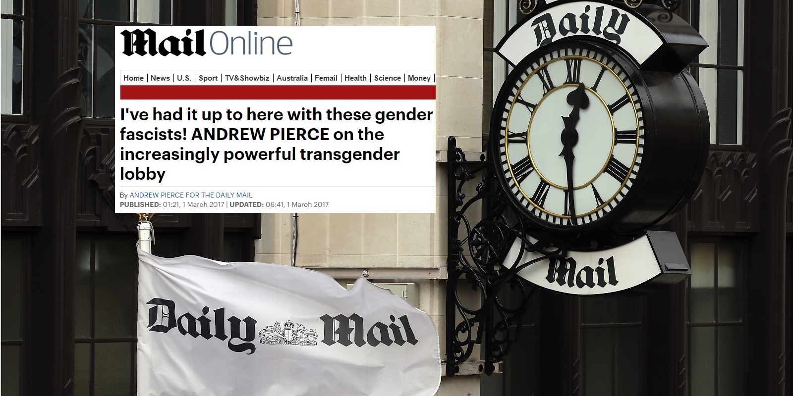 Daily Mail brands trans people 'gender fascists' | PinkNews