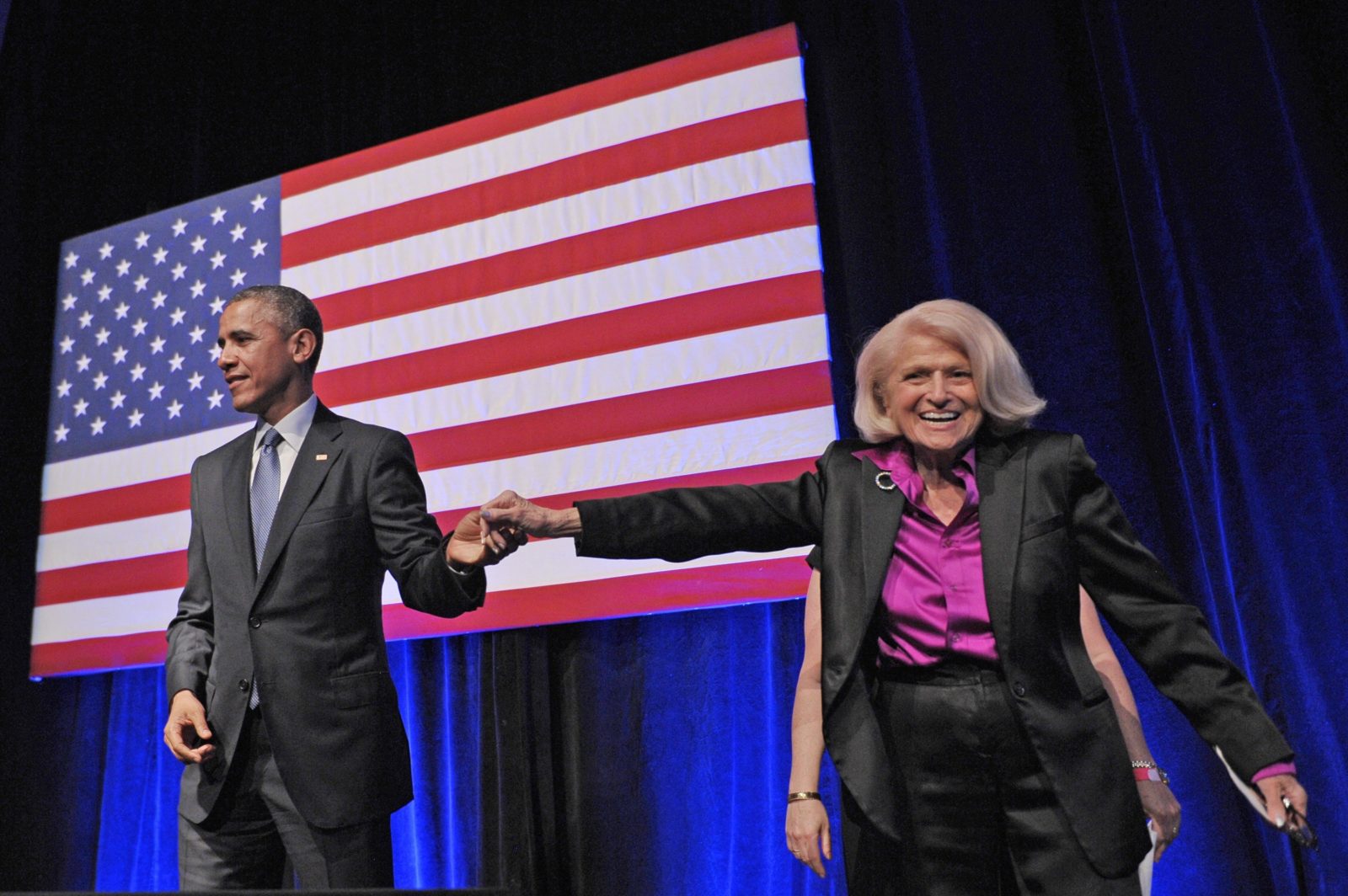 President Barack Obama pays tribute to LGBT rights hero Edith Windsor ...