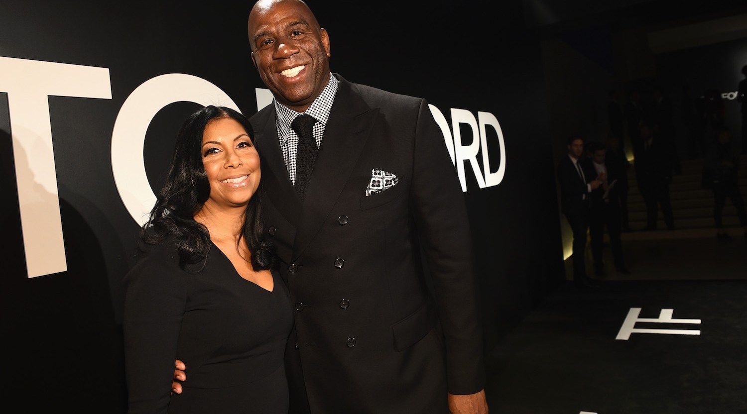 Magic Johnson's wife Cookie says she 'turned to God' to accept gay son ...