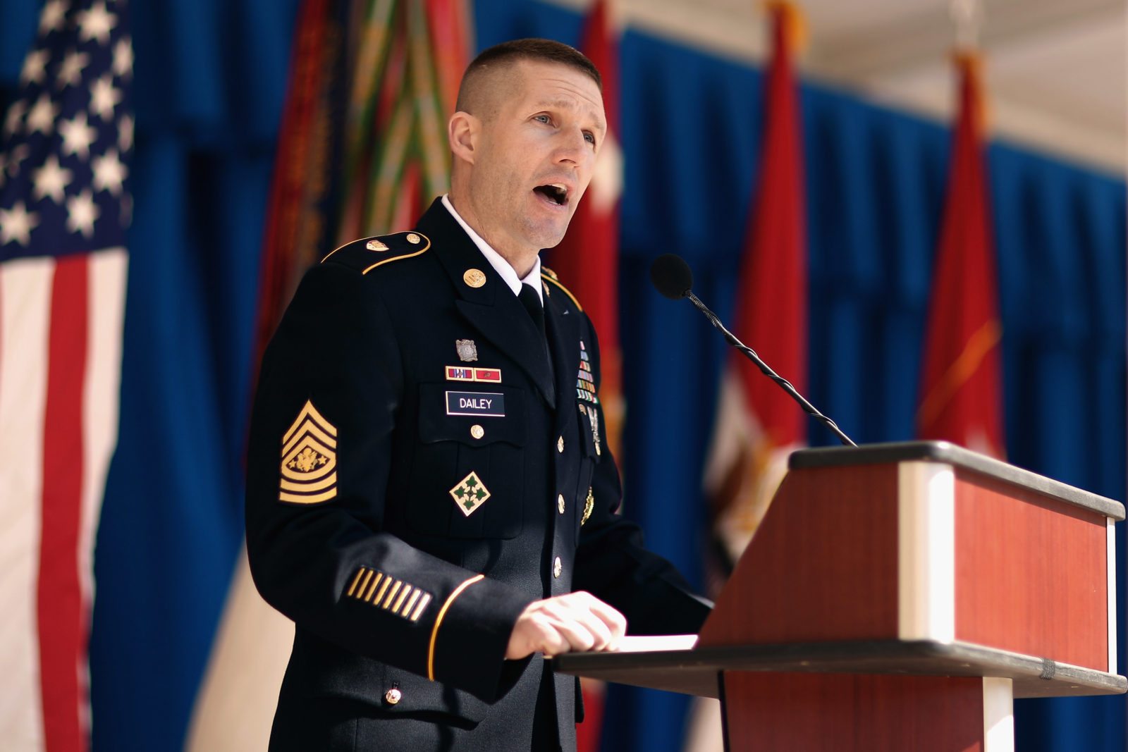 Army's highest ranking enlisted solider has 'no issues or concerns ...