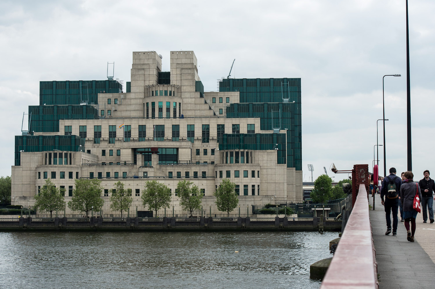 MI6 lights up headquarters for Pride in London for the first time ever ...