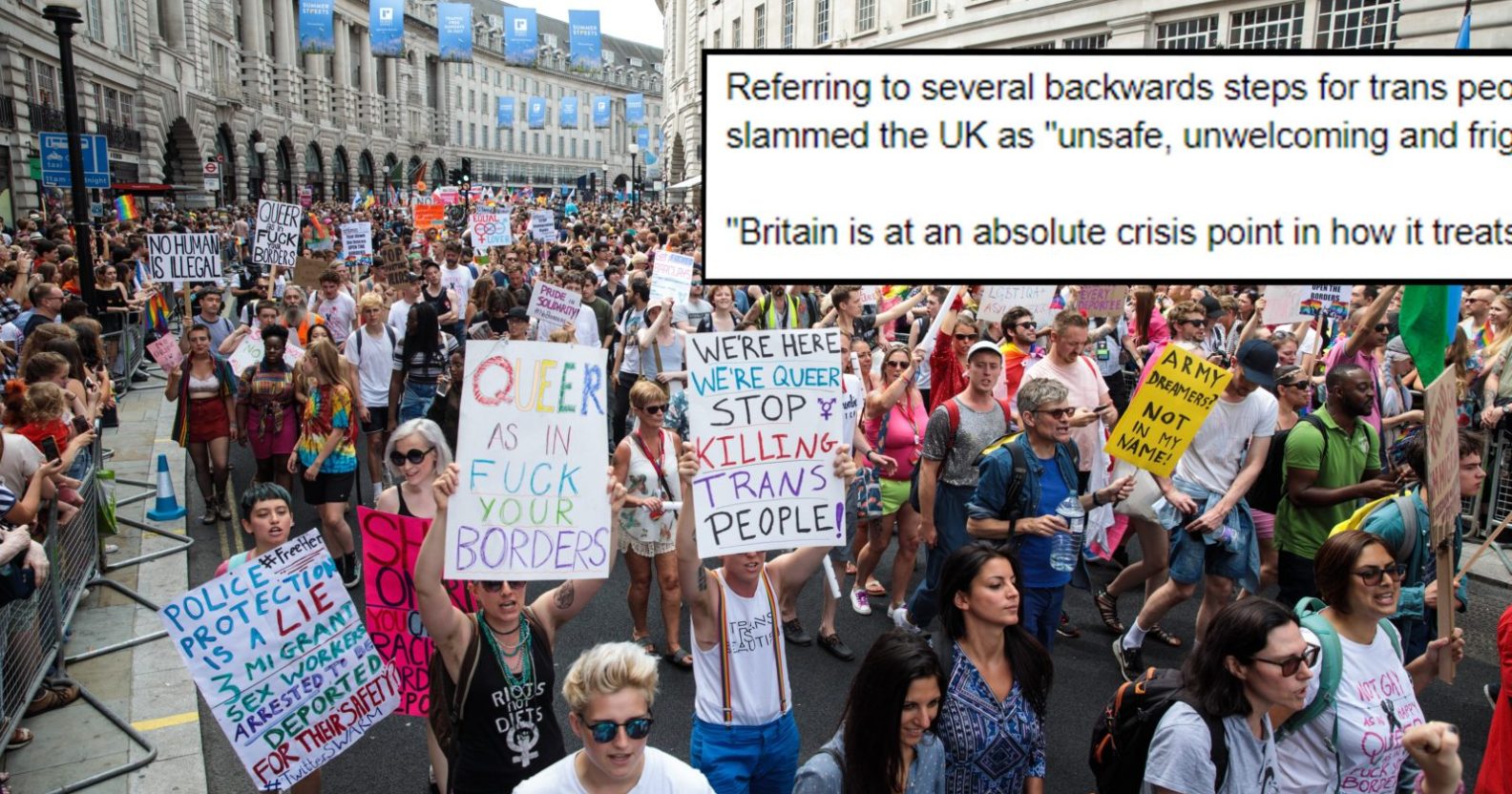 Transgender people 'aren't safe in Britain' | PinkNews