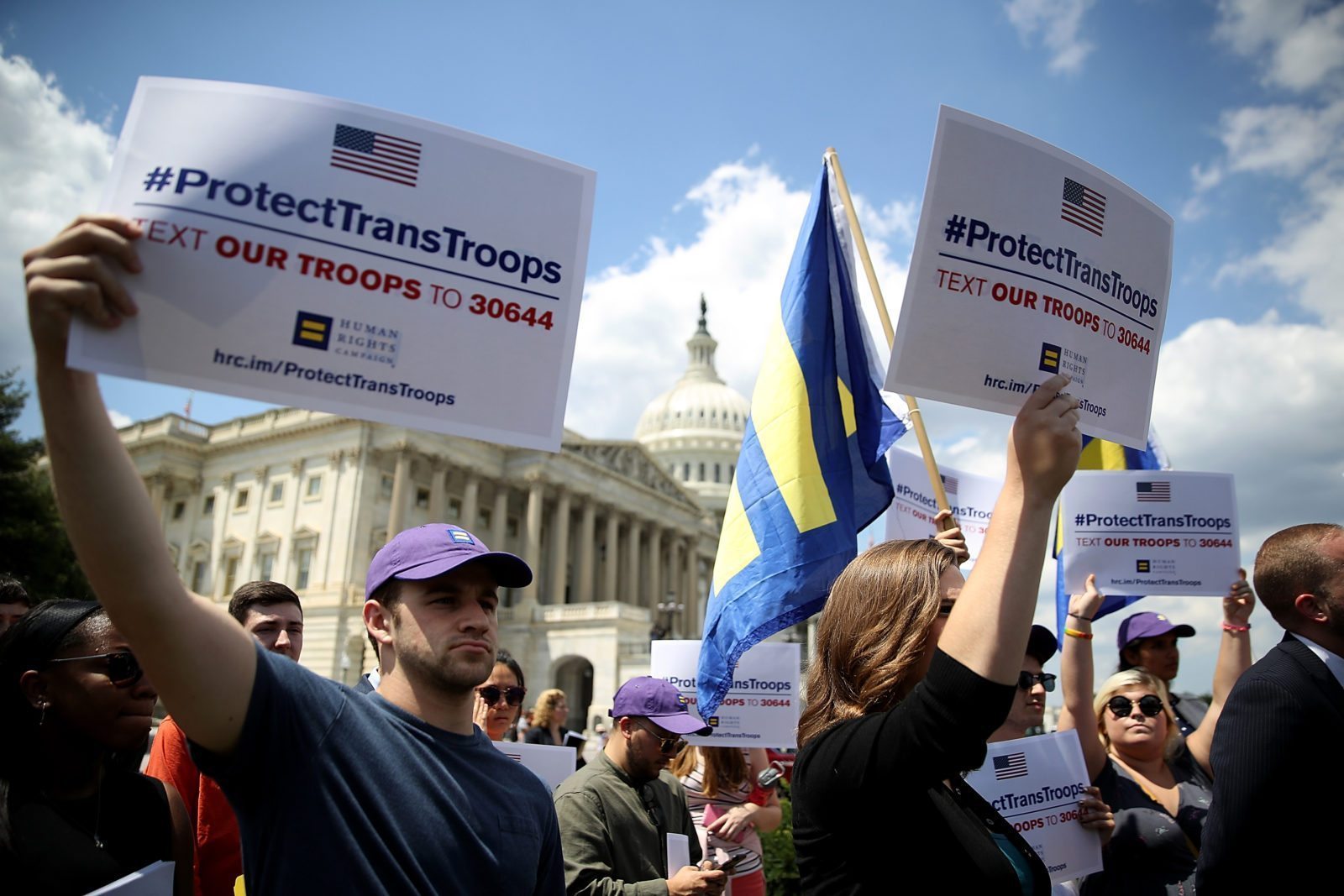 A second openly transgender person has signed up to the US military ...