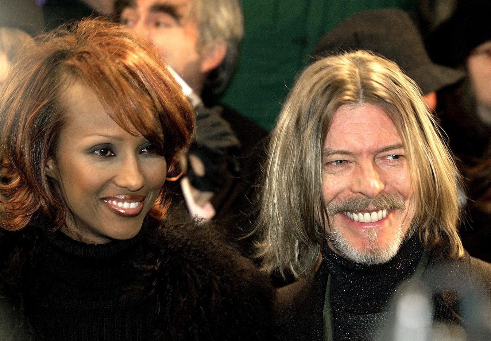 David Bowie And Iman Young