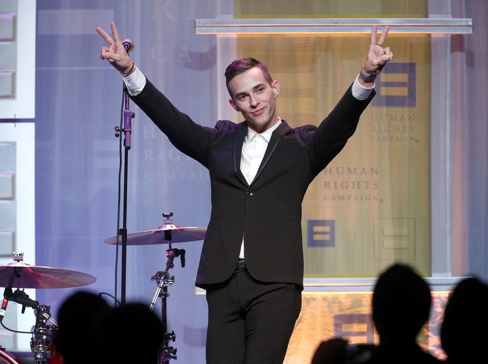 Adam Rippon finally met Sally Field's son Sam Greisman and it was ...