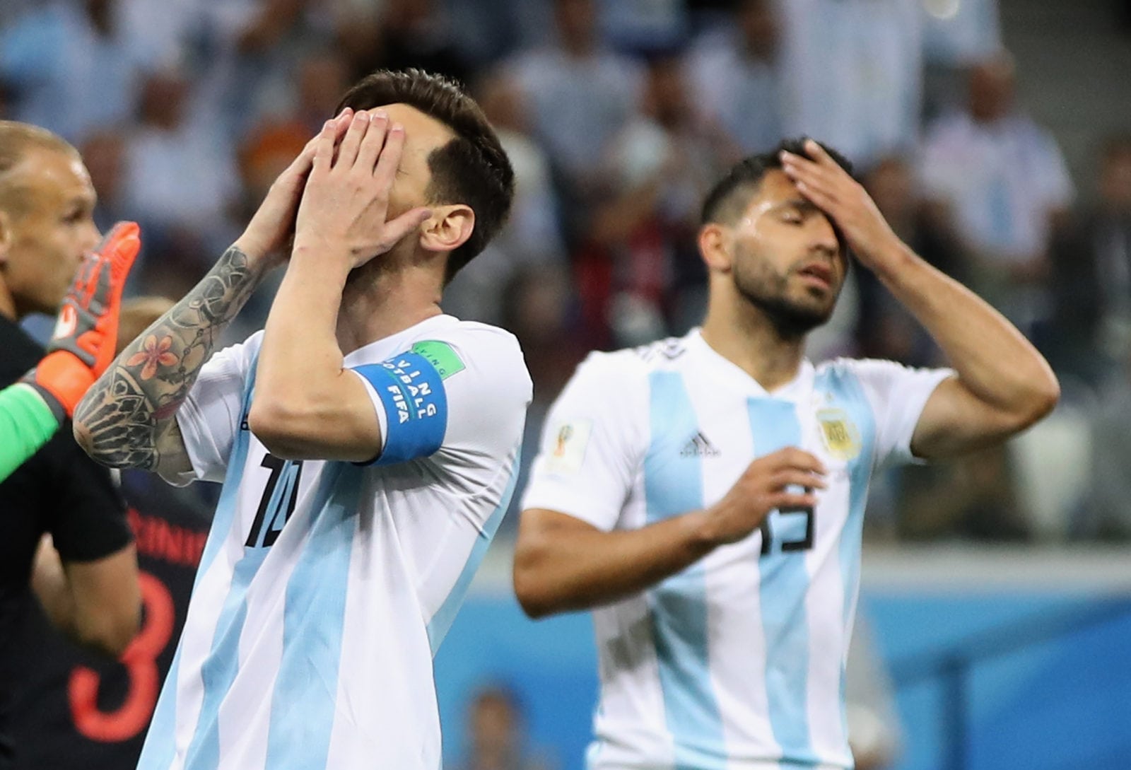 Lionel Messi responds after being taunted with a homophobic slur