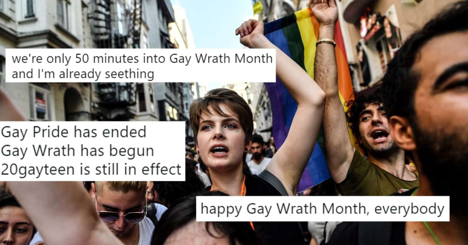 What comes after Pride Month? LGBT Wrath Month, according to this viral ...