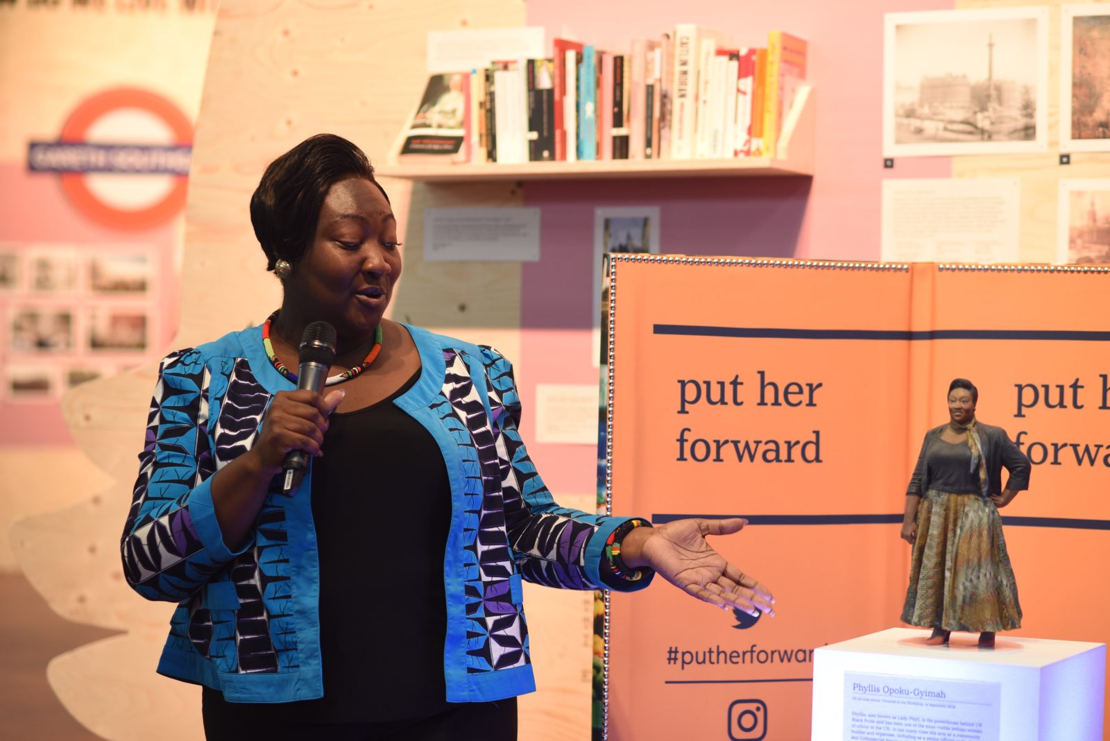 UK Black Pride founder Lady Phyll honoured with statue | PinkNews