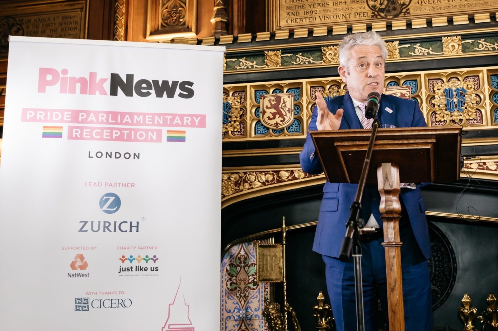 Speaker John Bercow: LGBT rights 'must trump' religious freedom | PinkNews