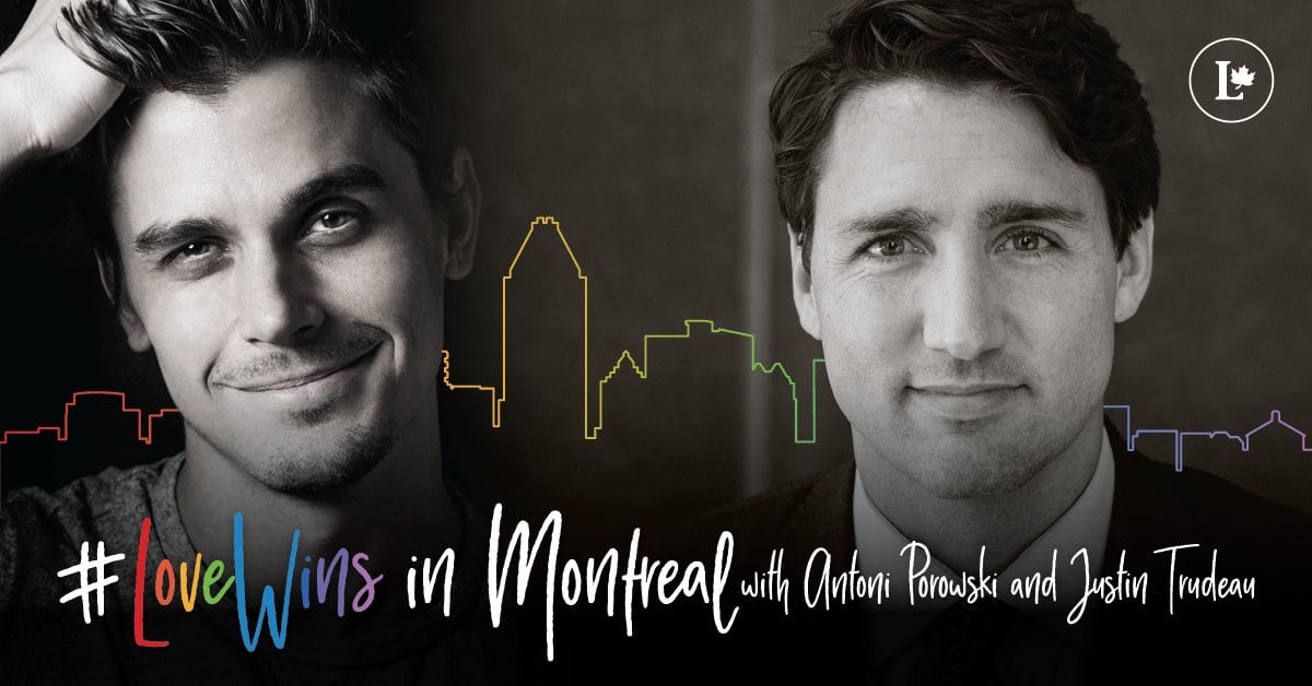 Canadian leader Justin Trudeau is having brunch with Antoni Porowski ...