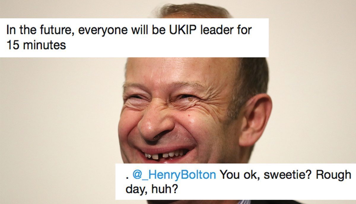 People are trolling UKIP as their latest leader faces calls to resign ...