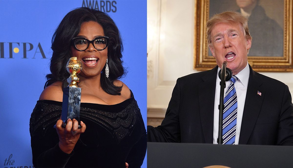 Donald Trump hits out at 'very insecure' Oprah Winfrey after she ...