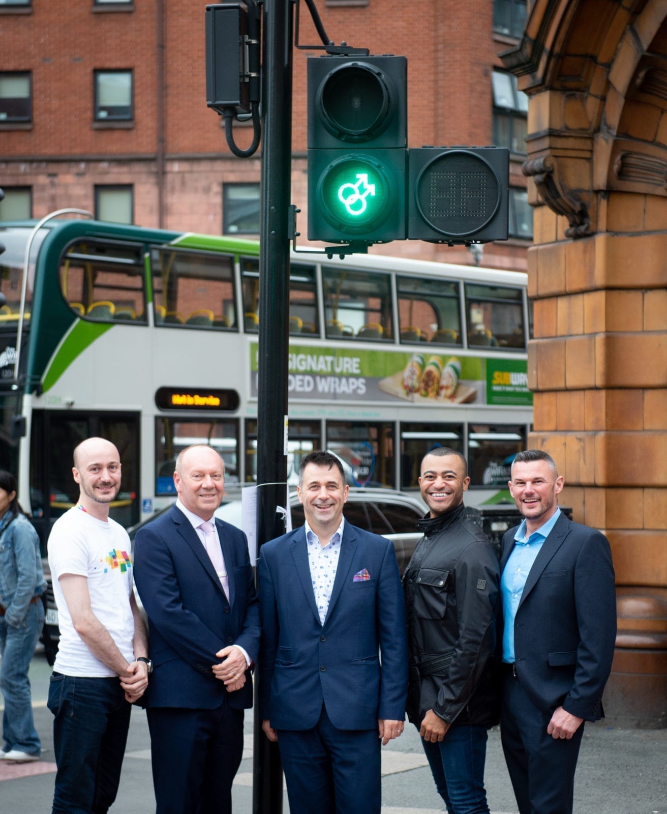 Manchester pedestrian crossings get LGBT makeover for Pride | PinkNews