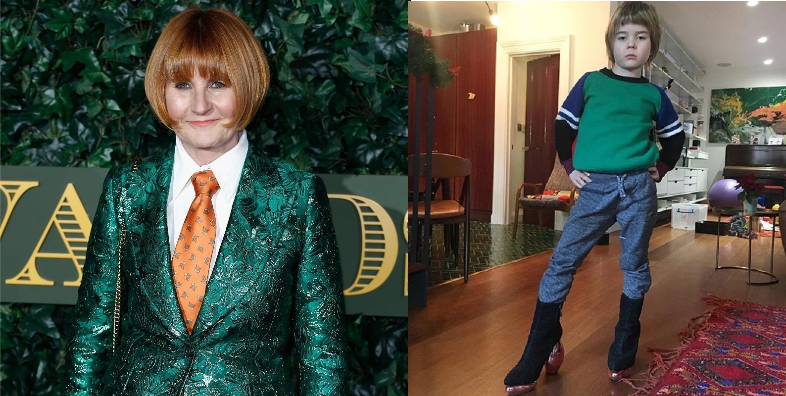 Mary Portas's brother donated sperm for Mary and wife Melanie to have ...