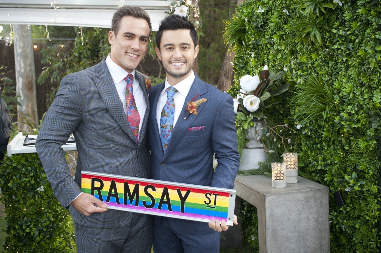 Neighbors airs its first-ever gay ‘throuple’ on the series