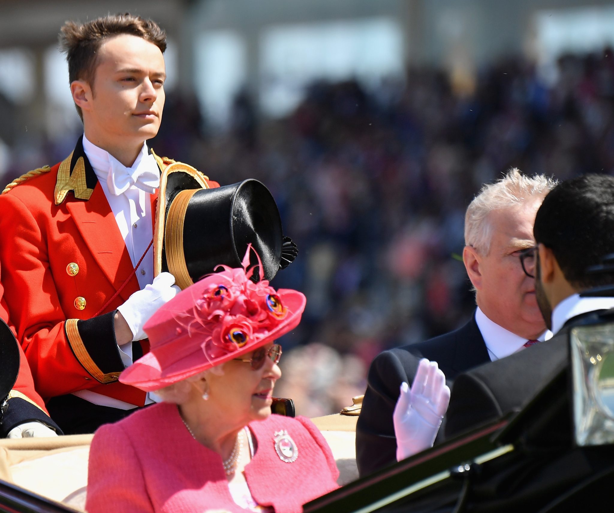 Queen's first openly gay footman reportedly demoted due to high public ...