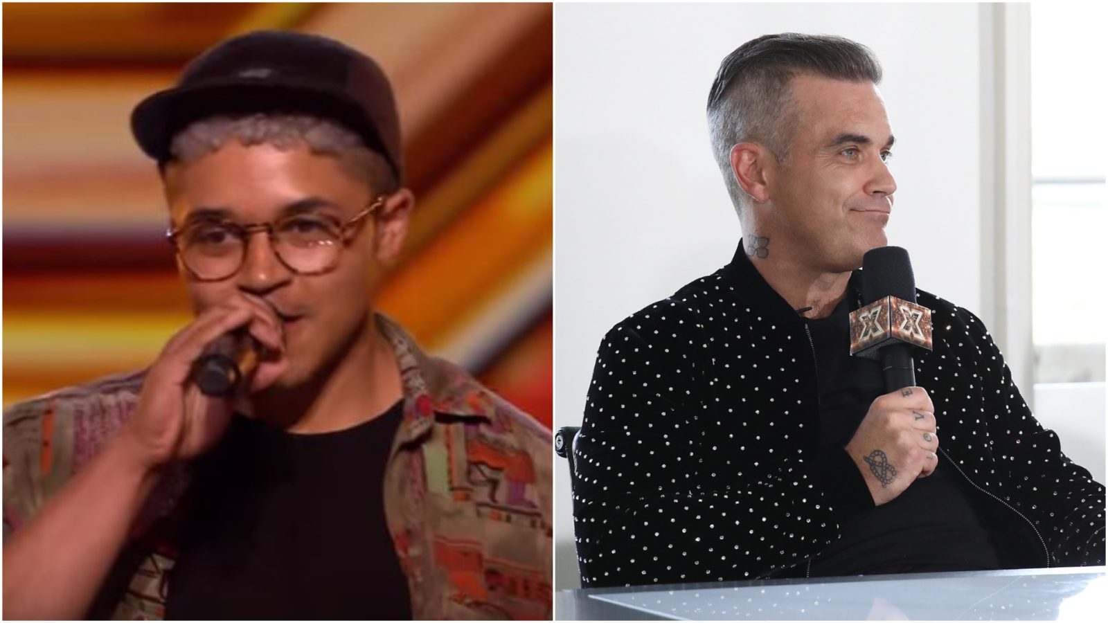 Robbie Williams slammed by X Factor fans for asking trans contestant ...