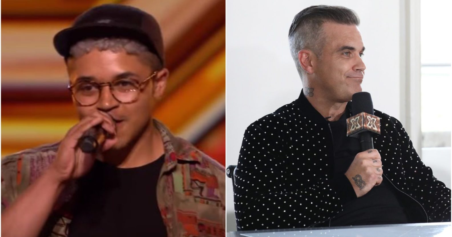 Robbie Williams slammed by X Factor fans for asking trans contestant ...