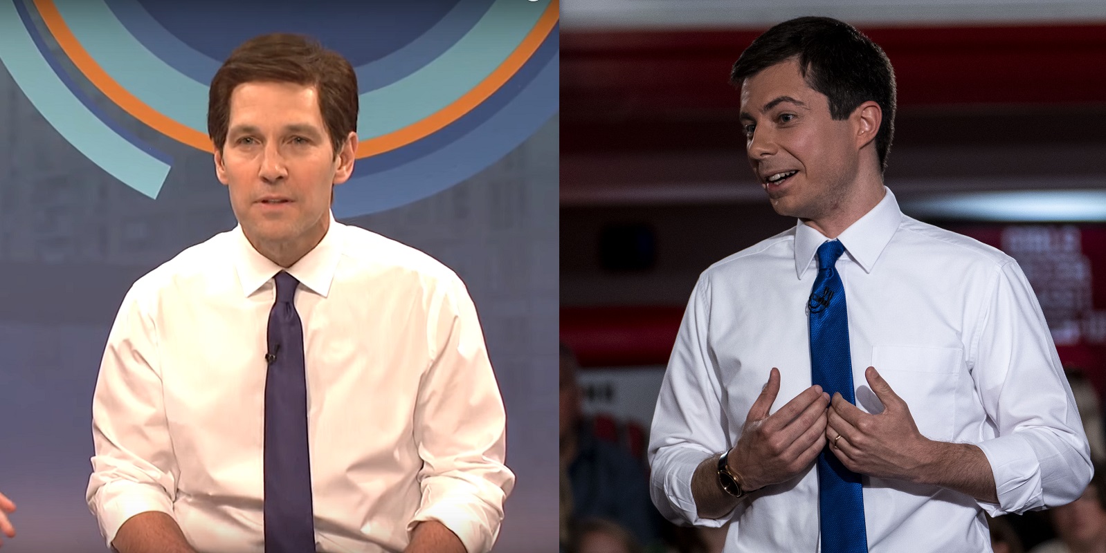 Paul Rudd plays 'boring gay man' Pete Buttigieg on SNL | PinkNews