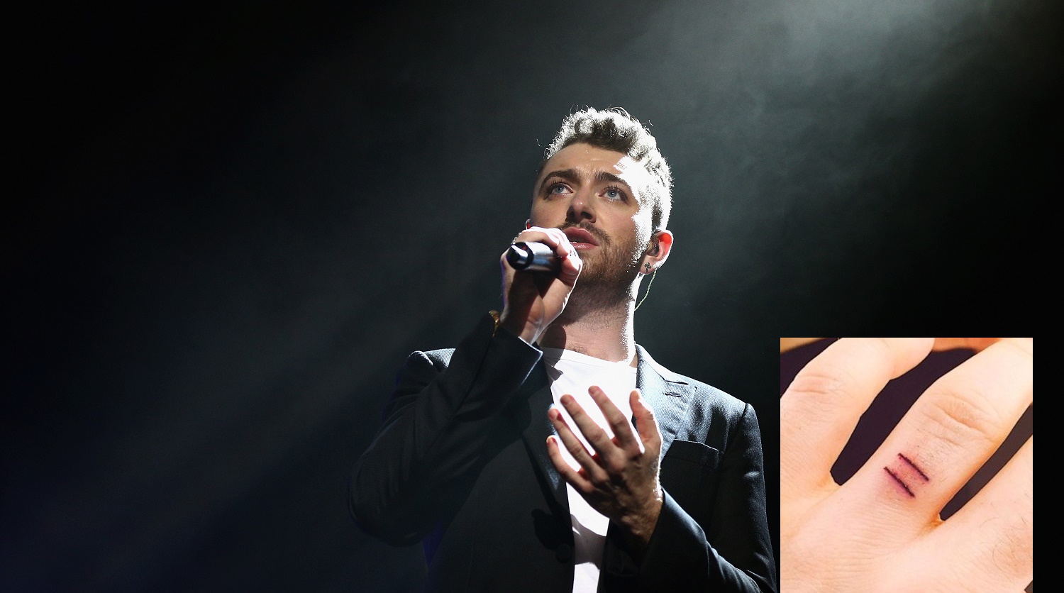 Sam Smith shows off new gay equality tattoo | PinkNews