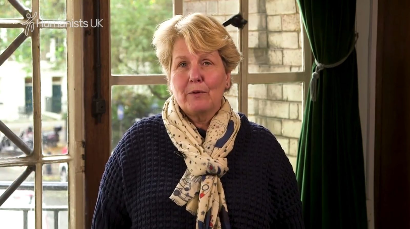 Humanist Sandi Toksvig speaks openly about her non-religious beliefs ...