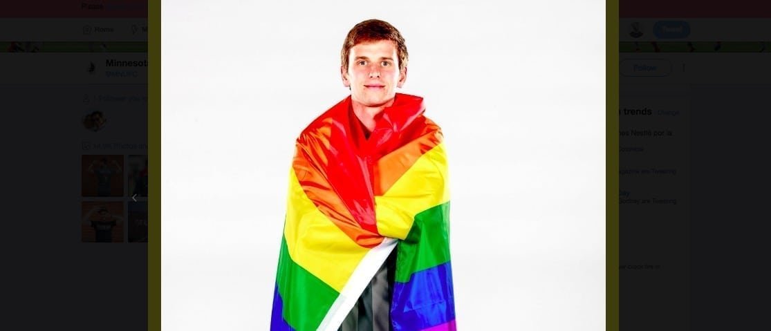 Professional football player Collin Martin comes out as gay during ...
