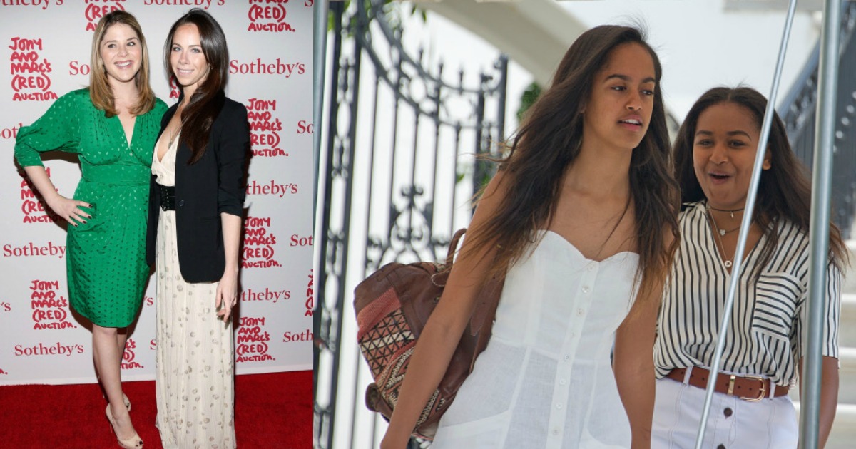 President Bush's daughters pen emotional letter to Sasha and Malia ...