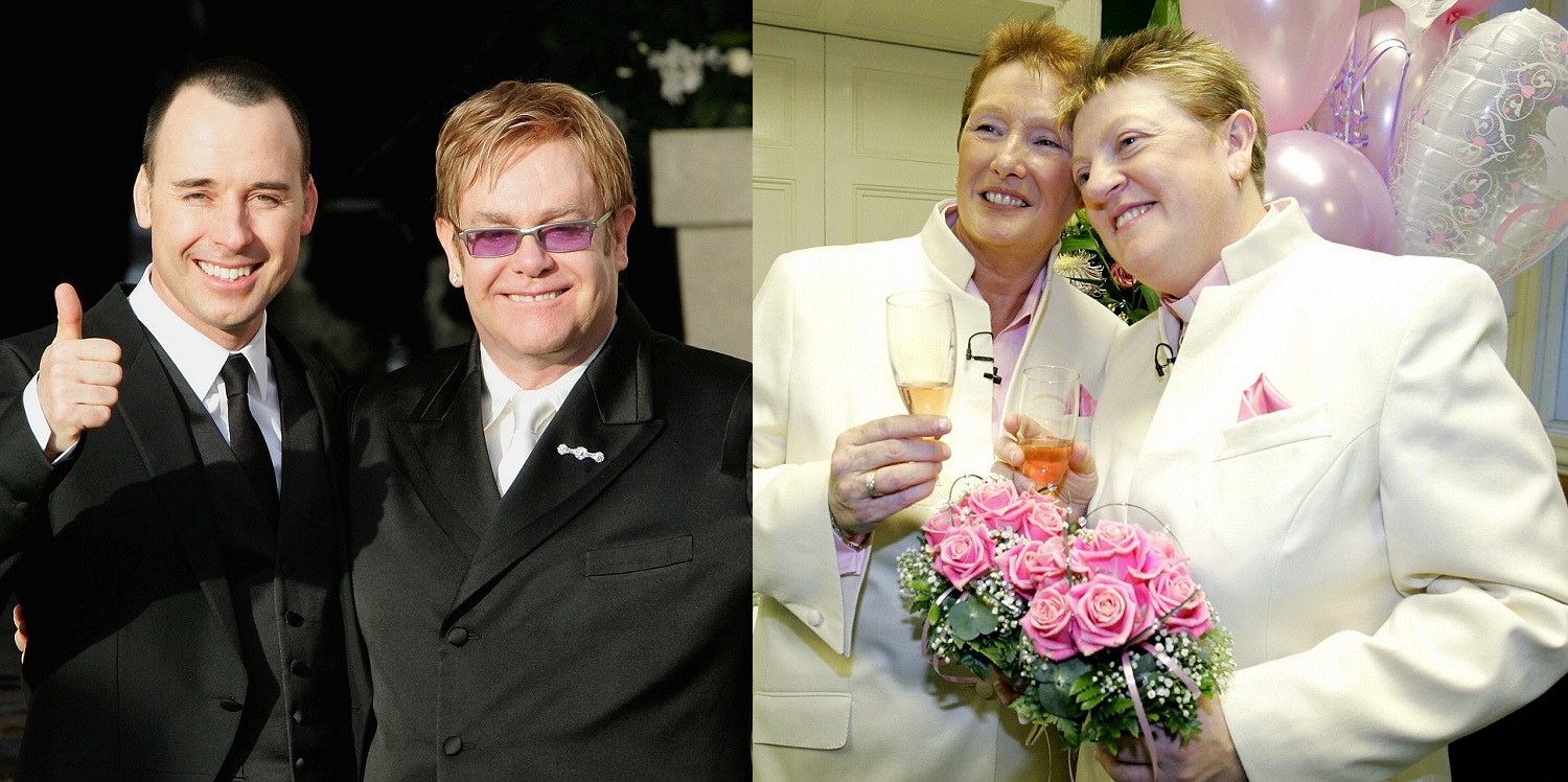 In photos: Civil partnership pioneers who tied the knot ten years ago ...
