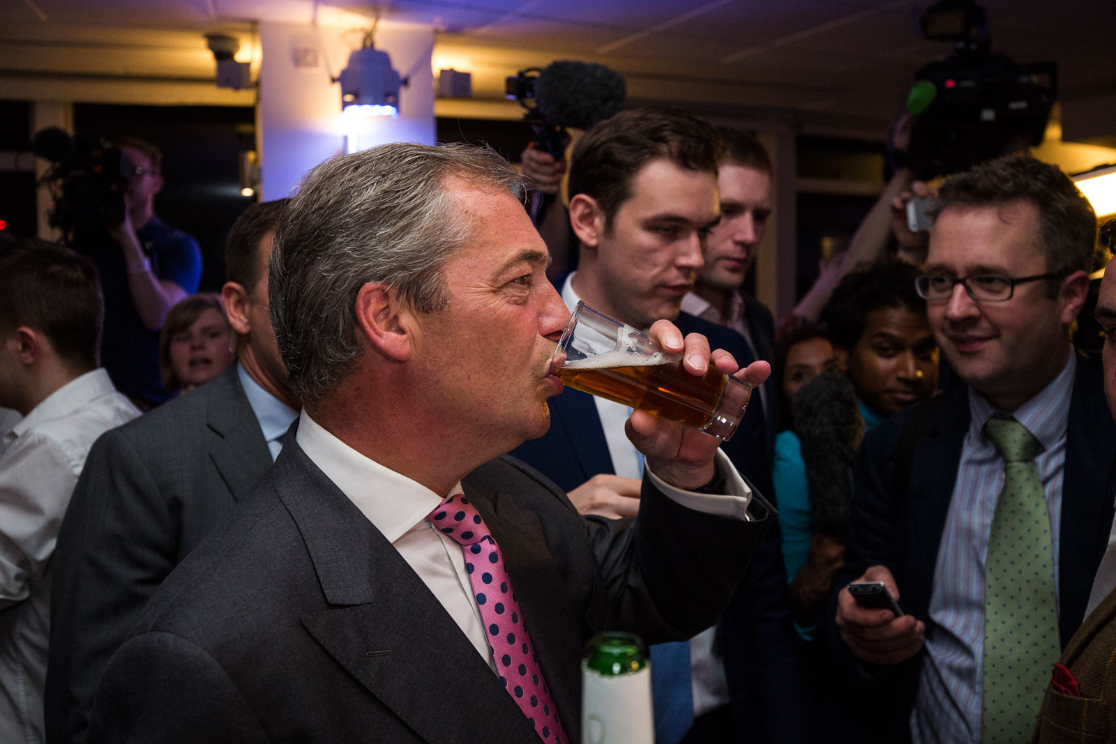 Downing Street clarifies that it 'doesn't need' Nigel Farage