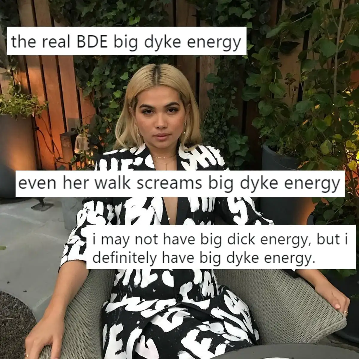 New viral meme 'big dick energy' is gender-neutral, says creator | PinkNews